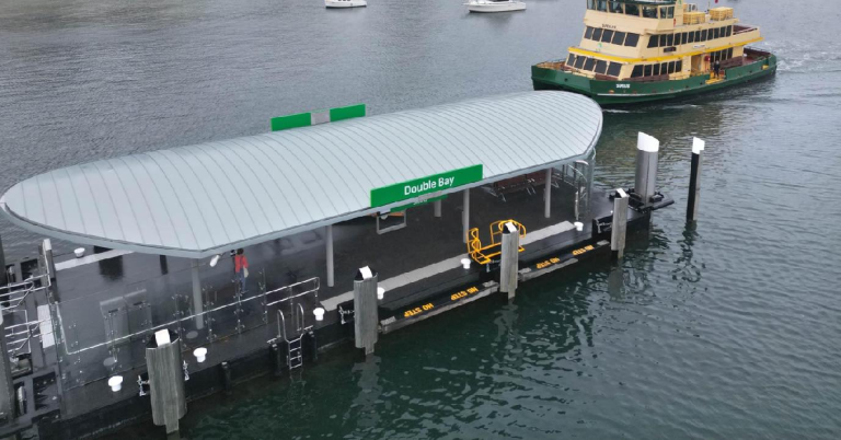 Double Bay's New and Enhanced Wharf Unveiled - Double Bay Today